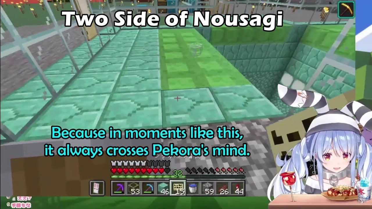 The Duality of Nousagi When Helping Pekora In Her Stream【Hololive English Sub】 - YouTube