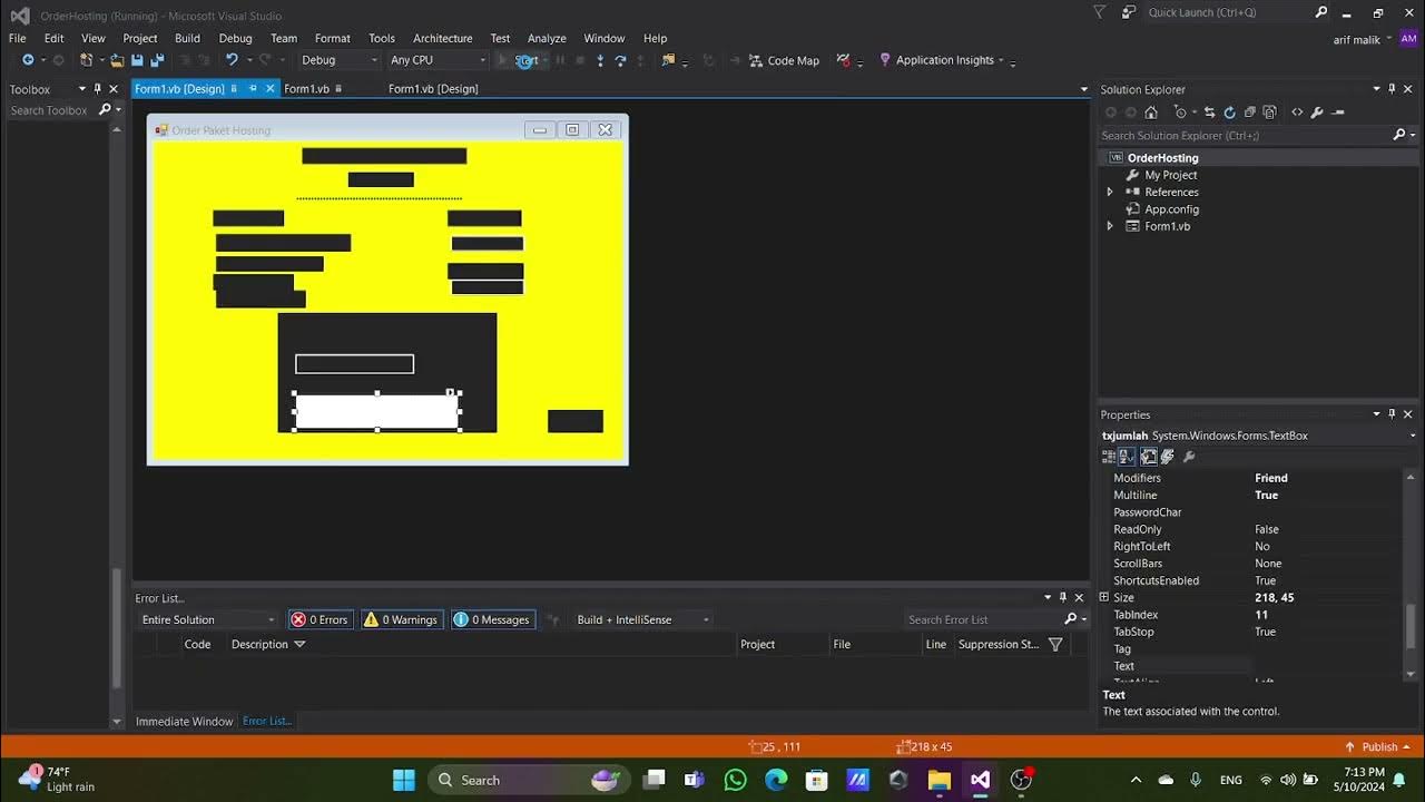 Penjelasan Contoh Program IF Then, Select Case, dan Array Object pada ...