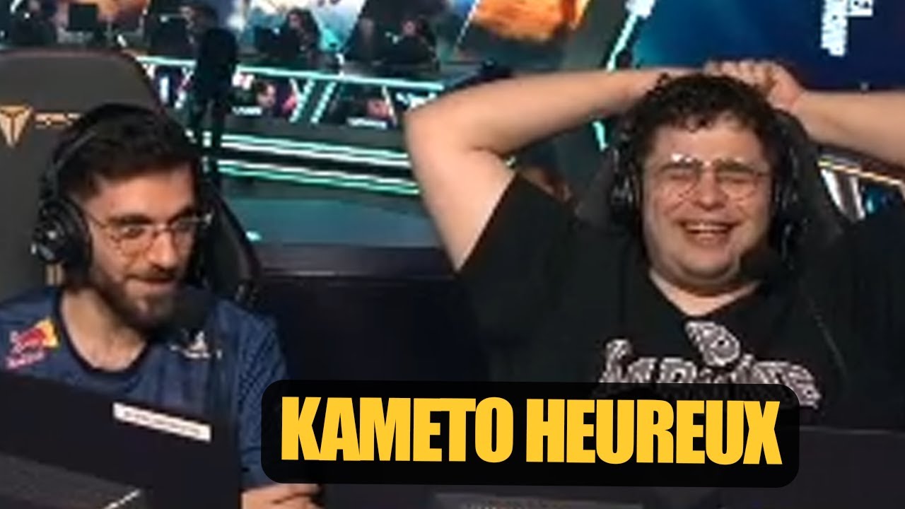 Kameto est sur un nuage de bonheur en plein milieu d'une game LEC - YouTube