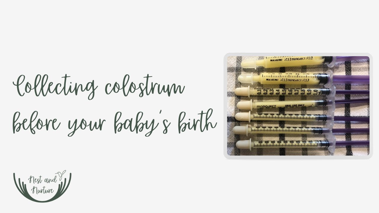 Antenatal colostrum harvesting - YouTube