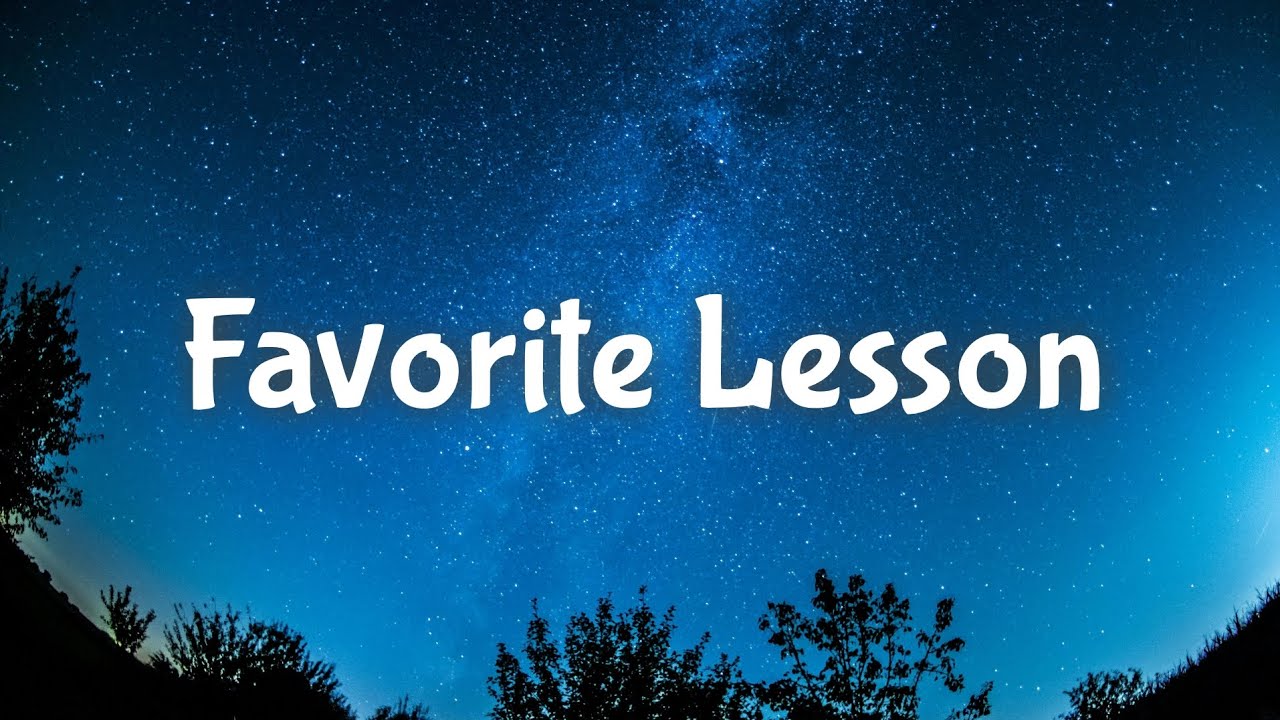 yaeow - favorite lesson (Lyrics Vidio) - YouTube