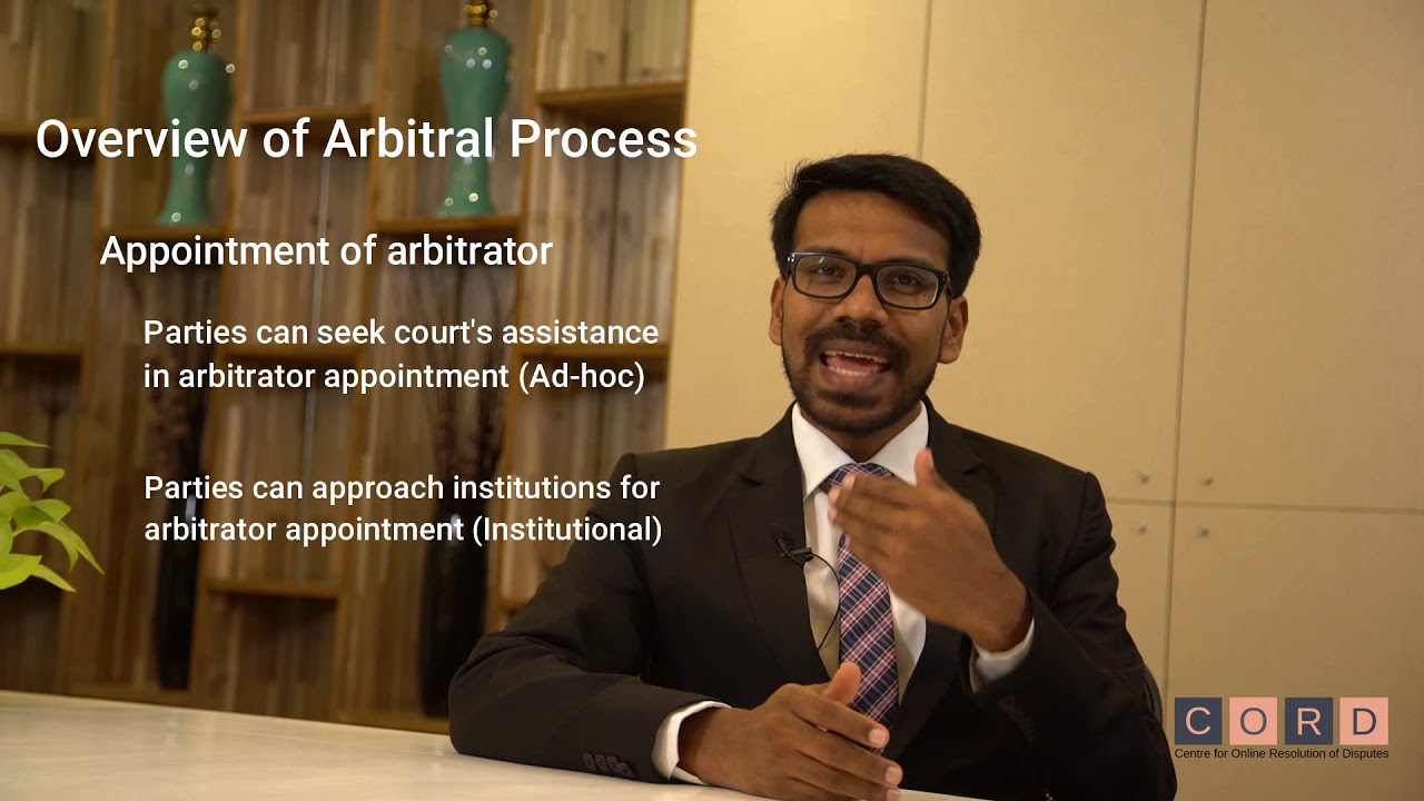 Overview of Arbitral Process Part1 - YouTube