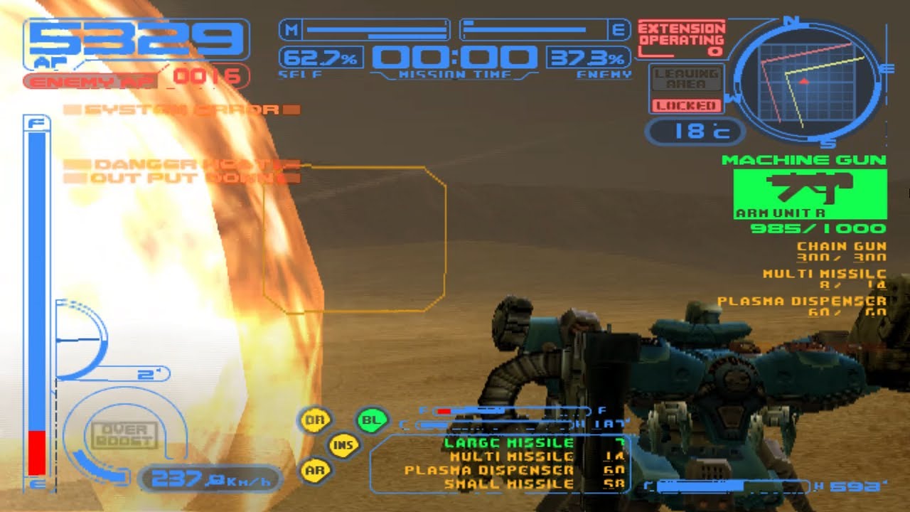 Armored Core 2,Arena Vs Stoic 13.🤖 - YouTube