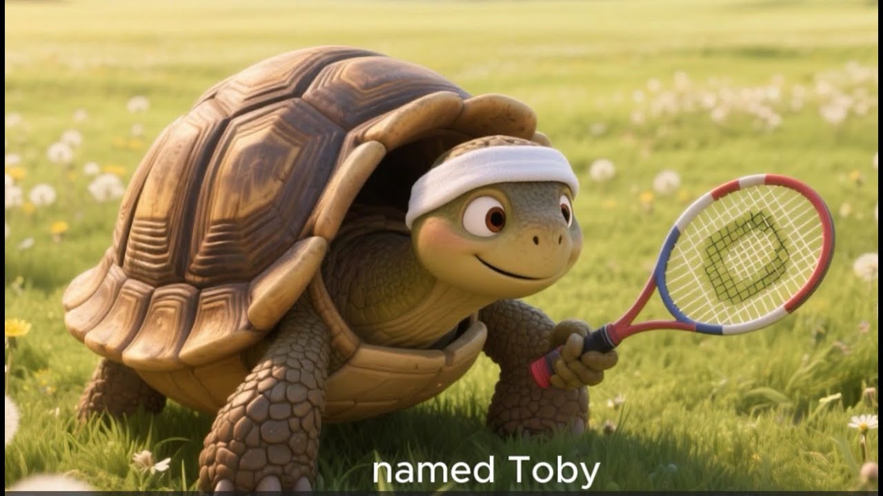 Toby the Tortoise’s Tennis Match - YouTube