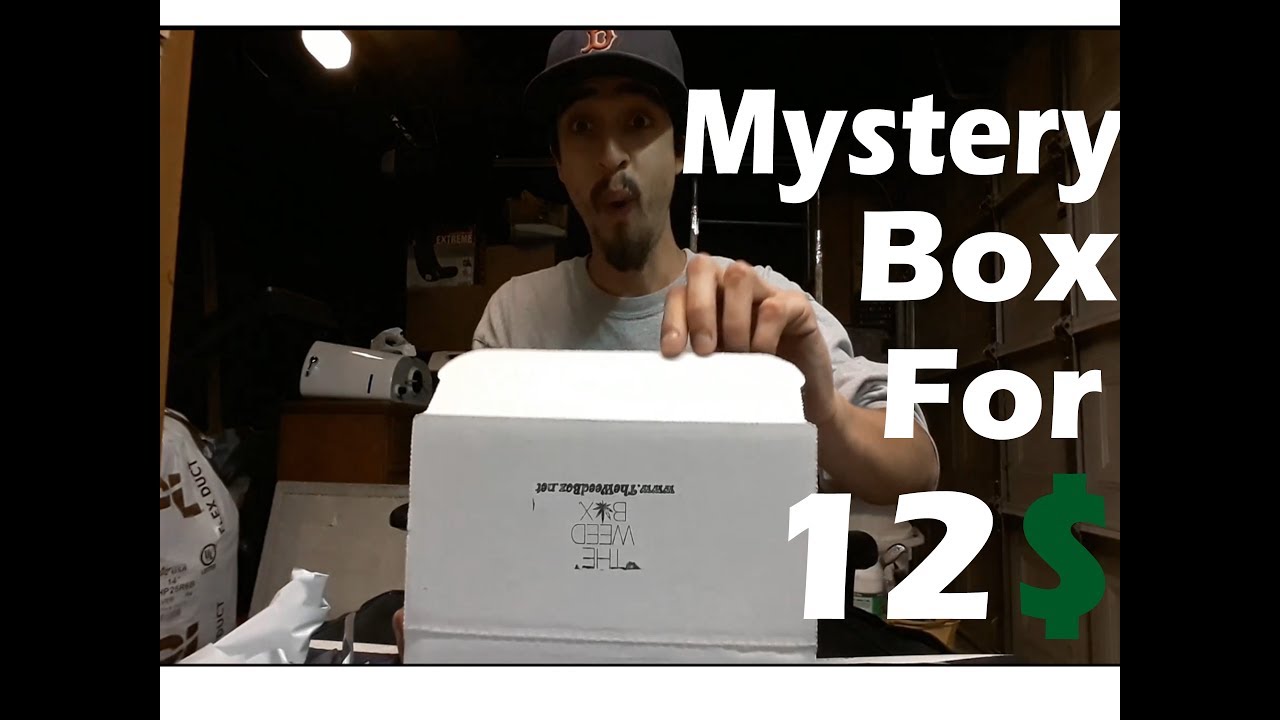 Opening up A Mystery Box from The Weed Box #1 - YouTube
