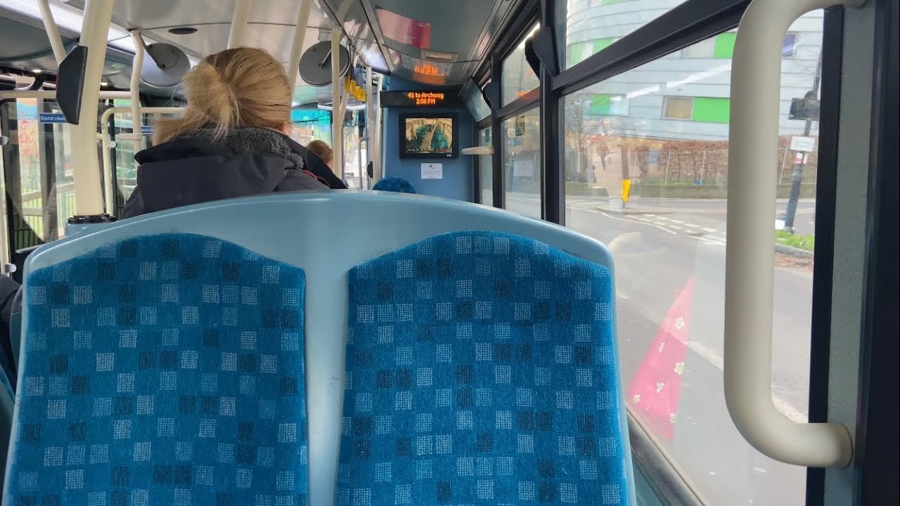 Journey on the 41 - Arriva London North | Wright Gemini 2 VDL DB300 ...