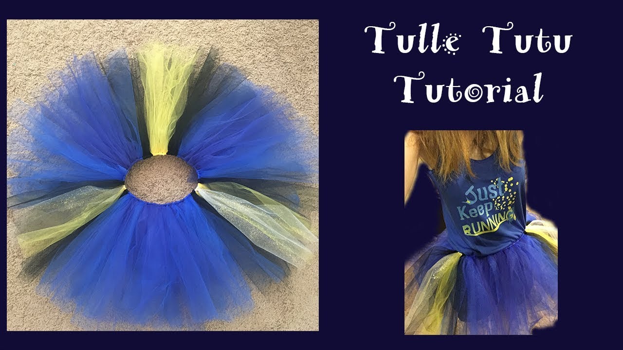 Tulle Tutu Tutorial - YouTube
