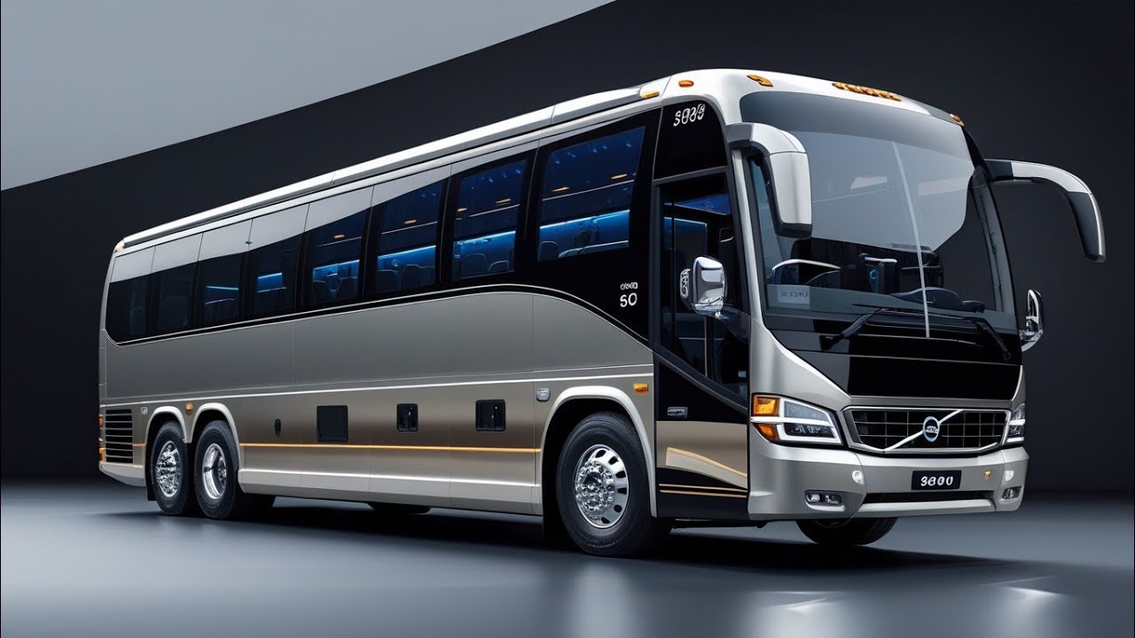 2026 Volvo 9600 Expensive Modern Luxury Bus Official Unveil First Look ...