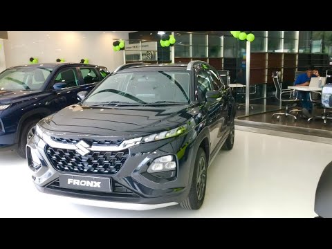 Maruti Suzuki fronx Alpha Turbo | Powerful Booster jet Engine | Bluish ...