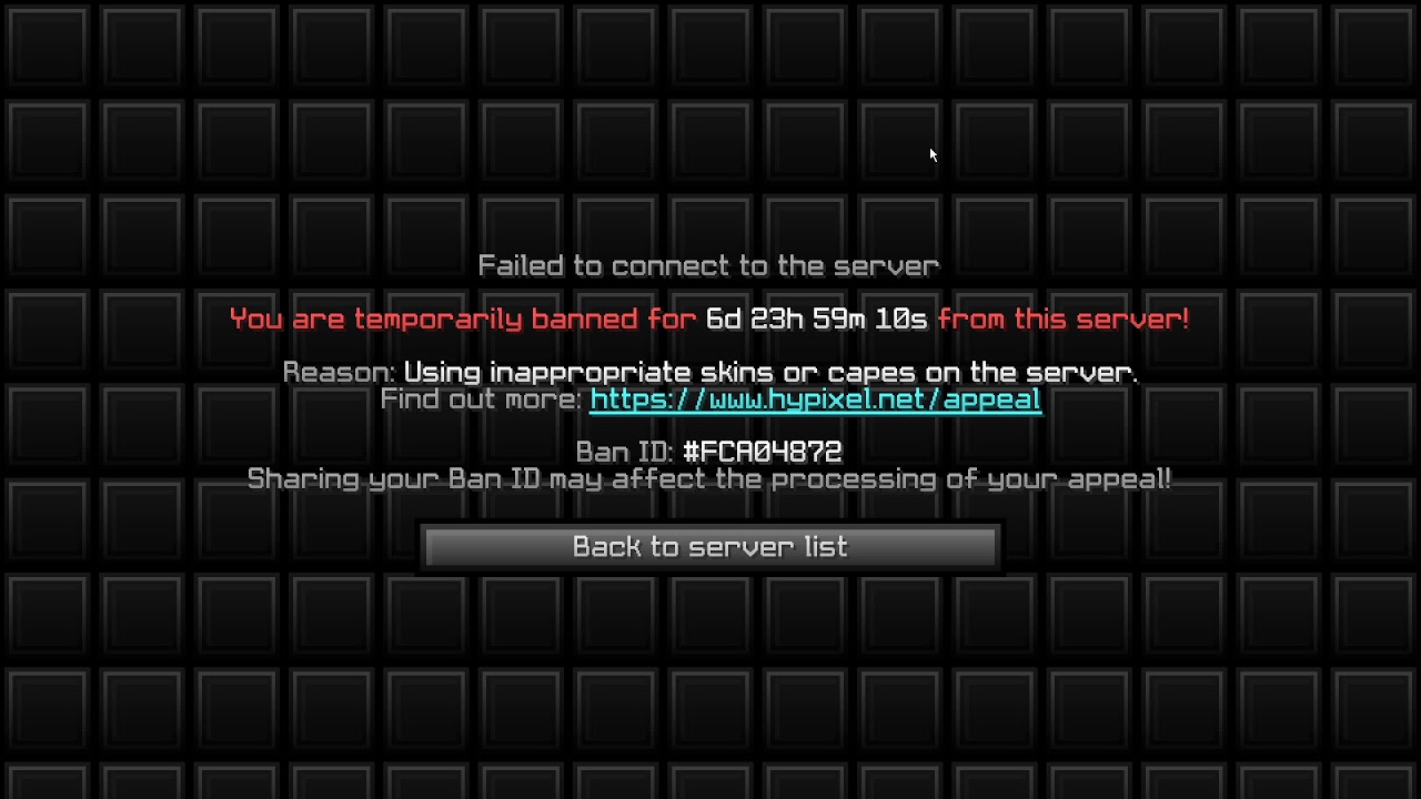 Minecraft: Hypixel Skywars #3 getting banned - YouTube