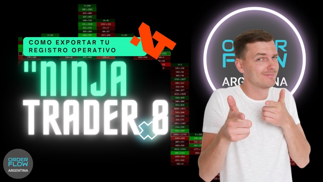 🔥🔥💥Exporta tu registro operativo desde NINJATRADER, registra y controla con este simple tutorial ...