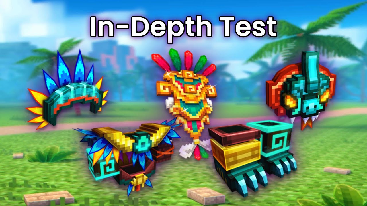 Ancient Aztec Power Set + Quetzalcoatl Cape - In-Depth Test - Pixel Gun ...