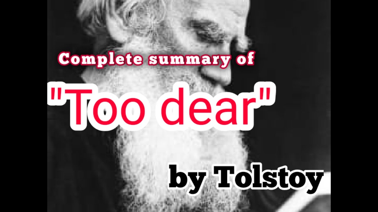 2nd puc English complete summary of "TOO DEAR" - YouTube