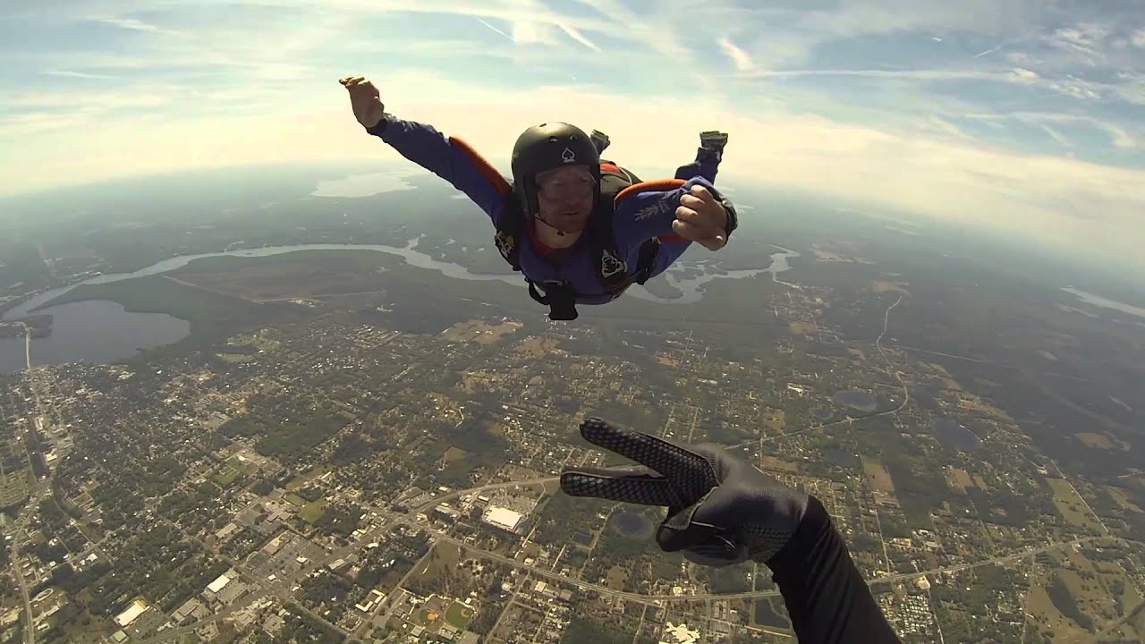 AFF to A license Skydiving Progression - YouTube
