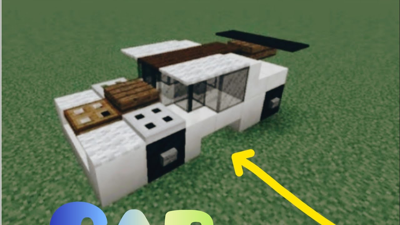 best Minecraft car 😍 - YouTube