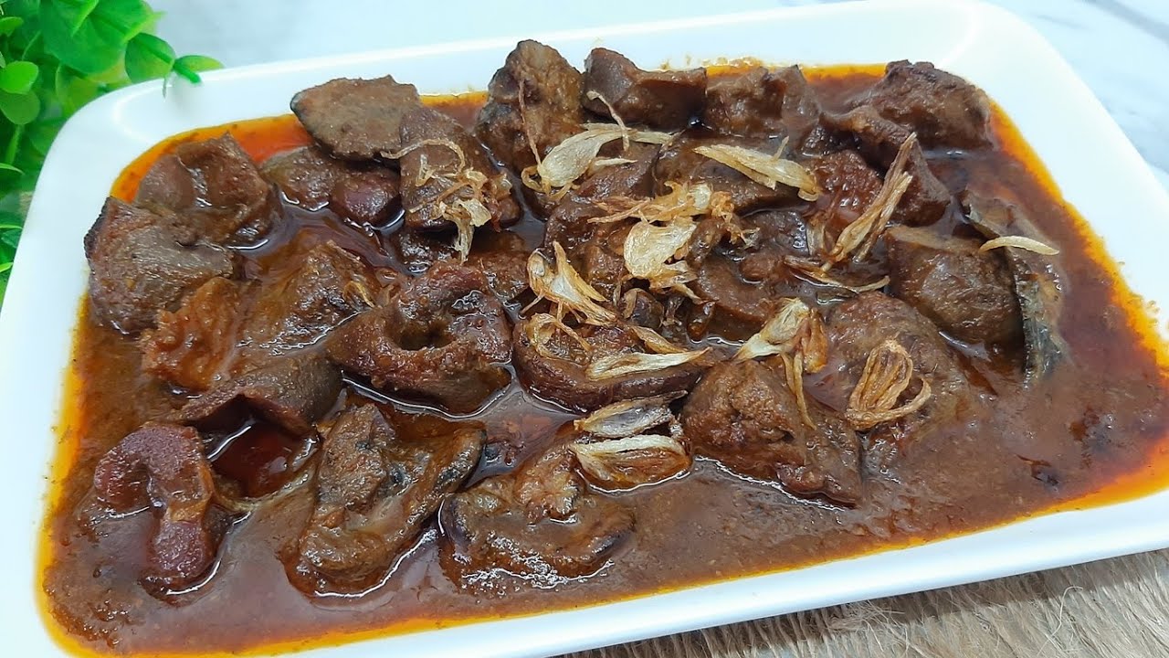 RESEP SEMUR ATI AMPELA AYAM ENAK BANGET ! - YouTube