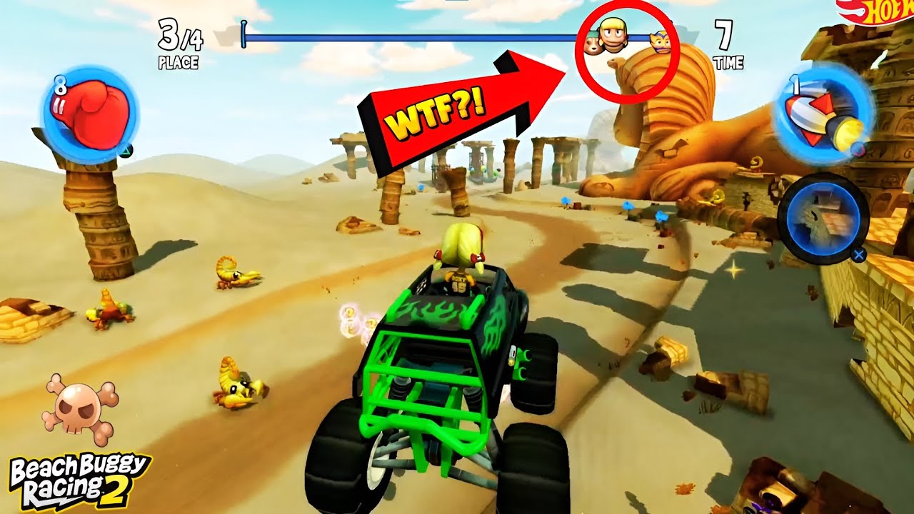 AI Powered Bot Beat Me in Last Car Standing | Beach Buggy Racing 2 ...