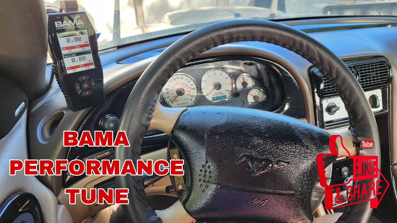 99-04 mustang gt 4.6 2v BAMA PERFORMANCE TUNE - YouTube