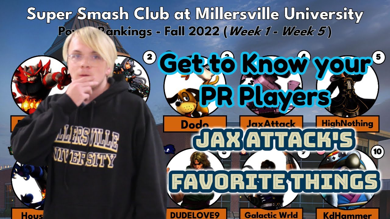 Get to Know your Smash Ultimate PR Players: Jax Attack - YouTube