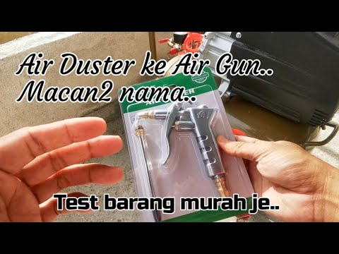 TEST AIR DUSTER | DUSTER GUN | AIR BLOW GUN