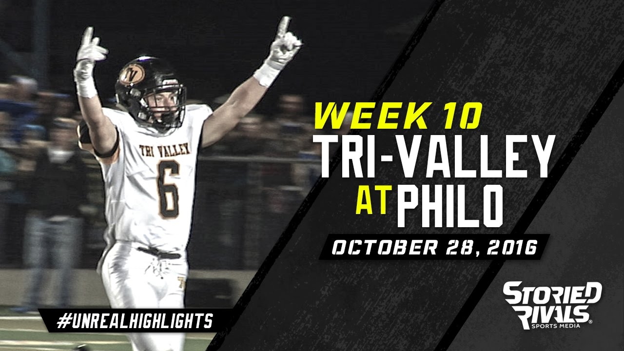 HS Football | Tri-Valley at Philo [10/28/16] - YouTube