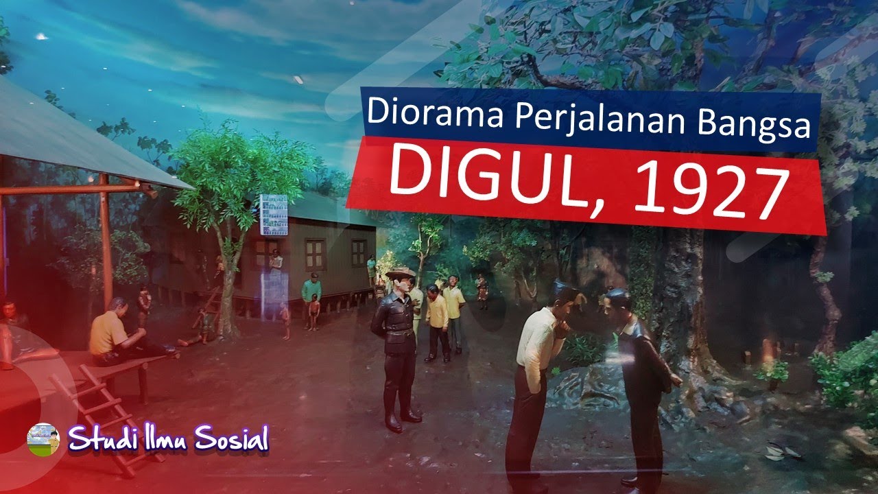 Digul, 1927. Diorama Perjalanan Bangsa, Monumen Nasional - Jakarta ...