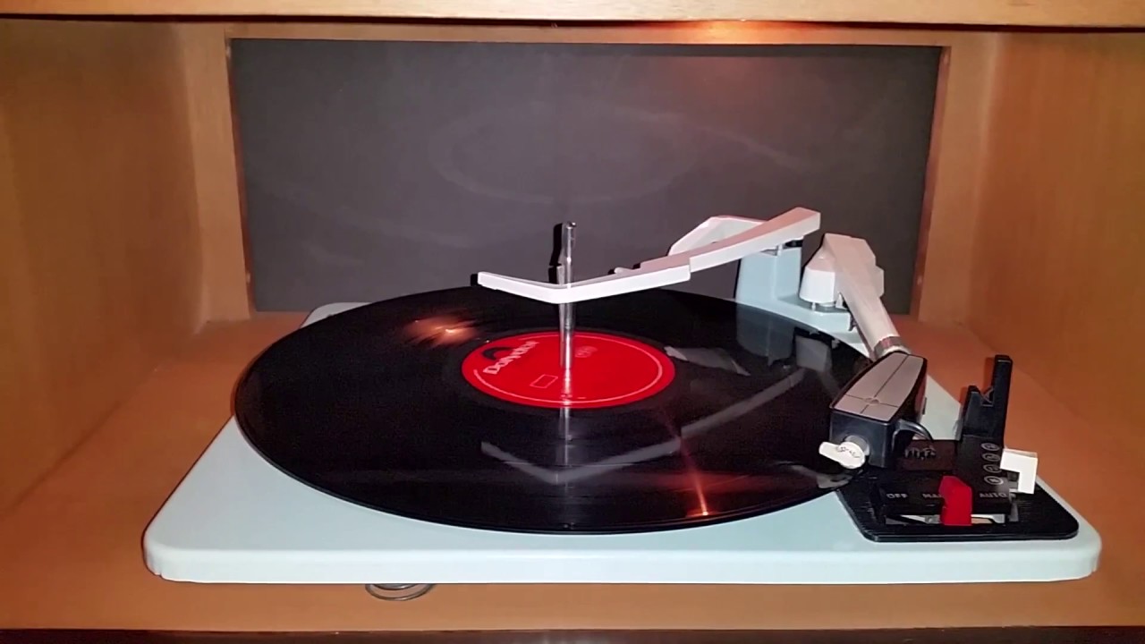 Bush SRG 110 Radiogram - record player - YouTube