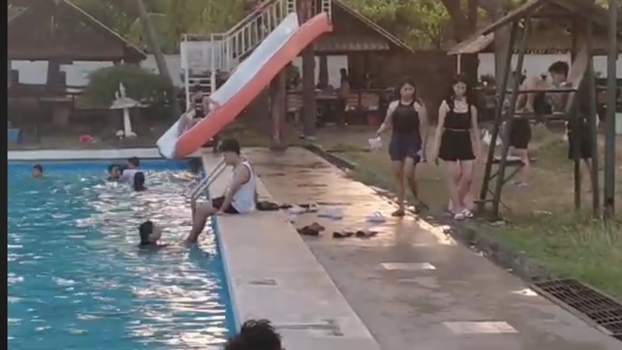 Exploring during summer-🏖️ Luisa Ridge Resort Hot spring On Saturday ...