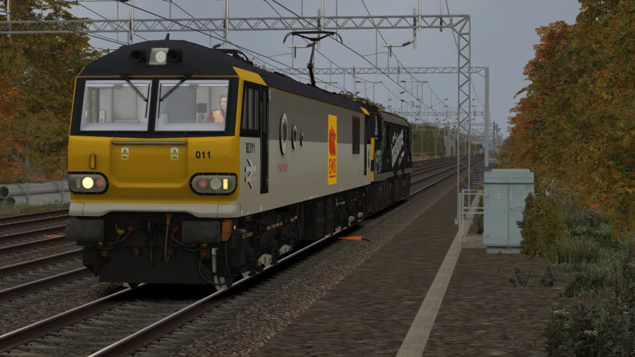 Train Simulator | DTG Class 92 (AP SP) | 0Z92 09:30 Crewe T.M.D. (E ...