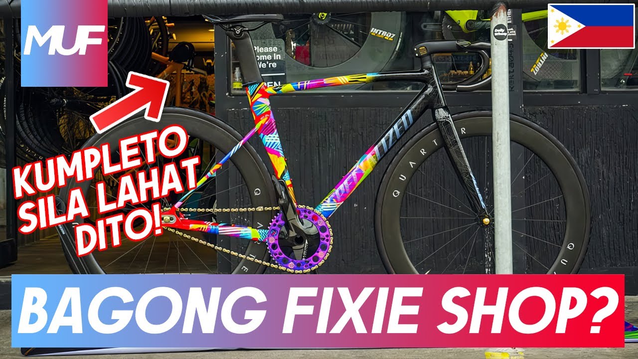 #ShopeeTagToWin South Fixed Bike Shop Tour Vlog! 🔥 Daming Fixies! - YouTube