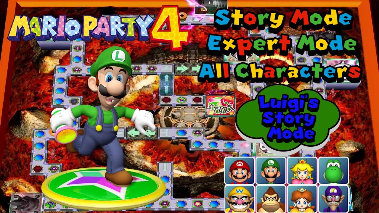 Mario Party 4 - Story Mode - All Characters Playthrough Part 8 Happy ...