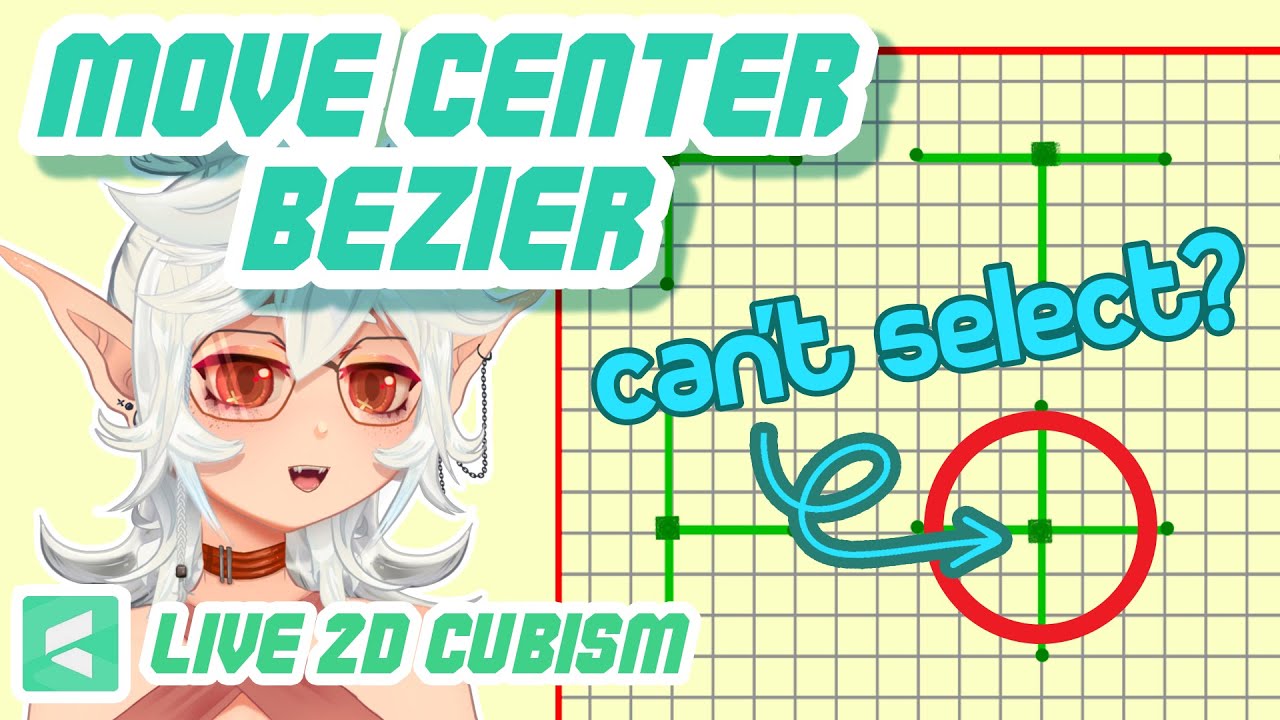 I can't move the center of my warp deformer | Quick-Fix「Live2D / Vtuber」 - YouTube