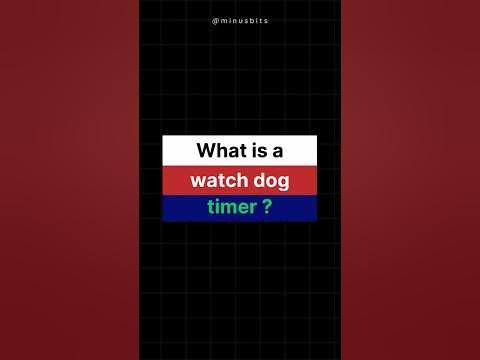 A watchdog timer? A monitor system for Microcontrollers. # ...