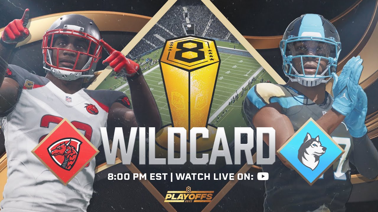 Madden 23: #6 San Diego Red Dragons vs #3 Toronto Huskies - Wildcard ...