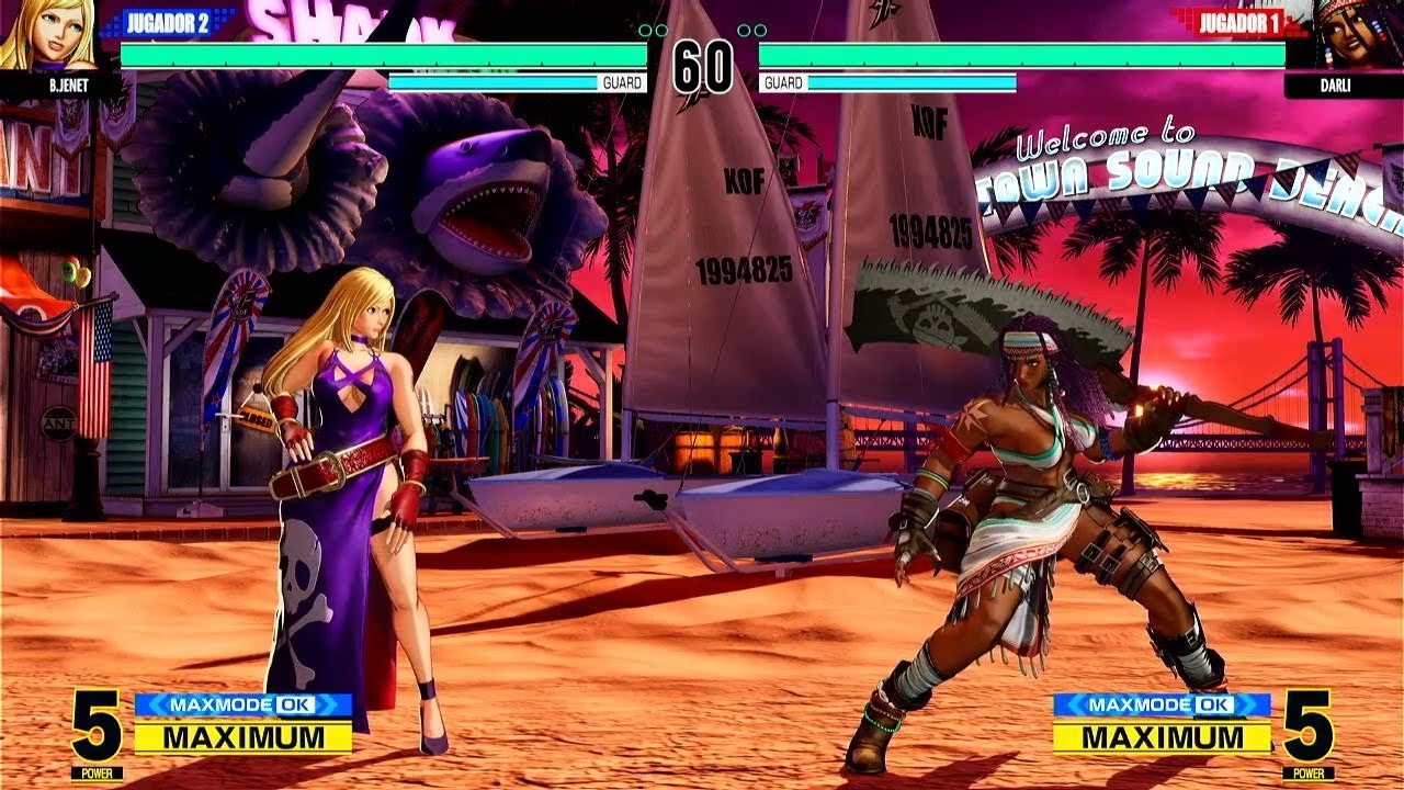 B. JENET VS DARLI - KOF XV - YouTube
