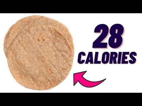2 TORTILLAS from 2 Tablespoons of Flour-Low calorie Tortilla recipe ...
