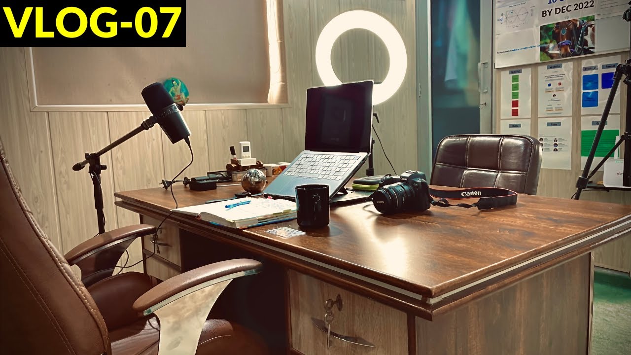 My Office Setup 2022 (For Productivity) - YouTube