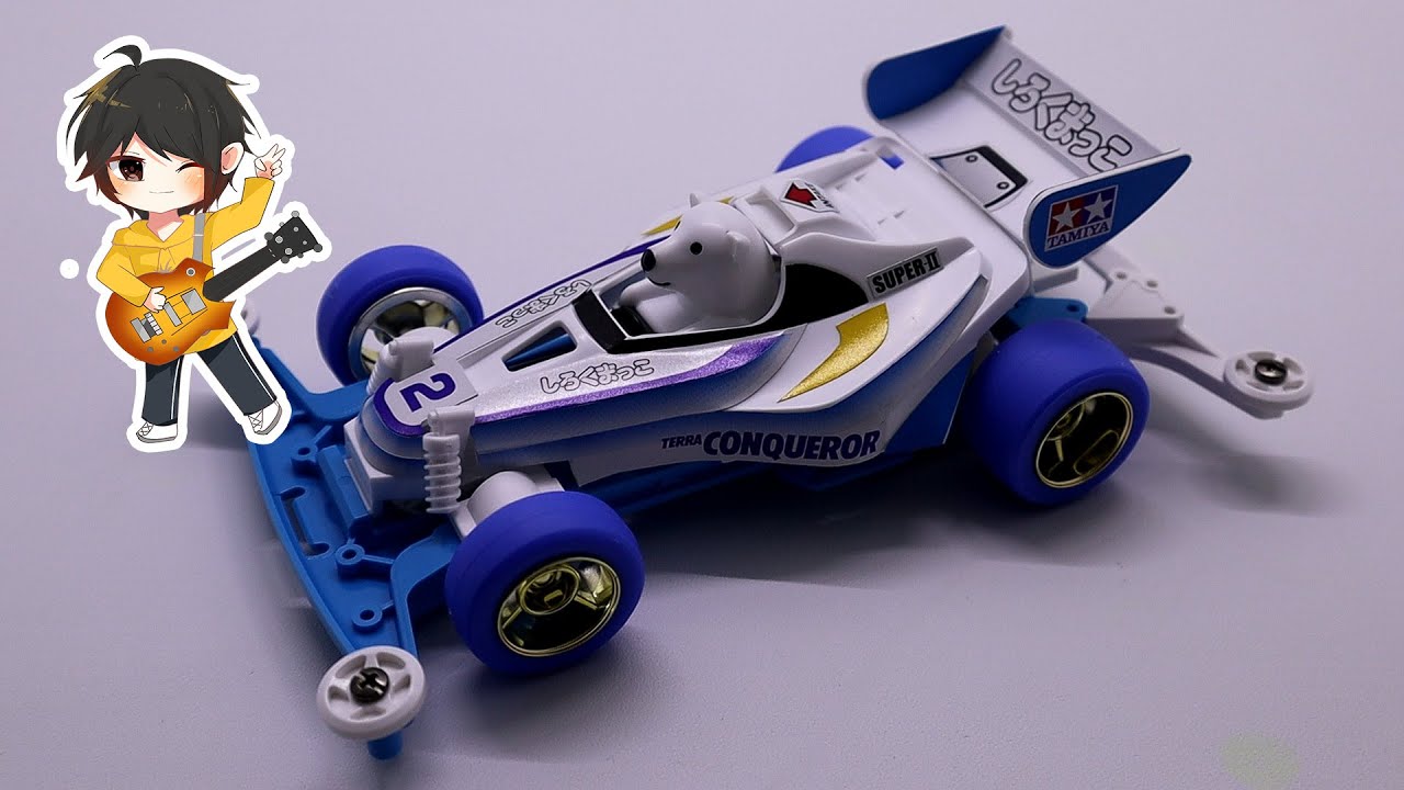 Unboxing Rakit dan Test Run - Mini 4WD Shirokumakko dari Brand Tamiya ...