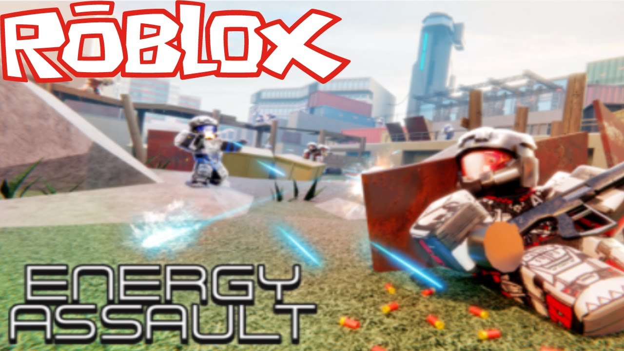 Roblox แมพยิงปืนที่ใช้แสงสว่าง Energy Assault Ep 2 - YouTube