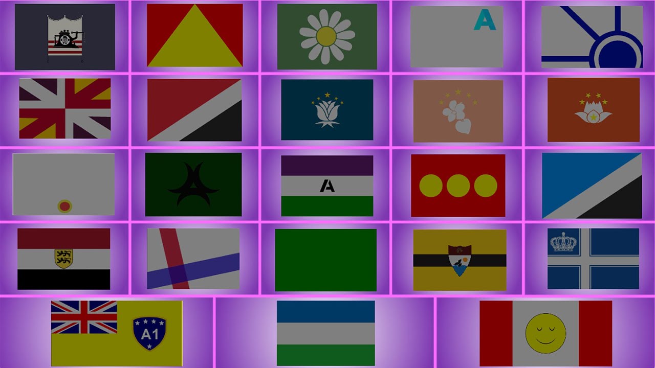 Official Challenge Flag Band: Micronations | World Flag Band - YouTube