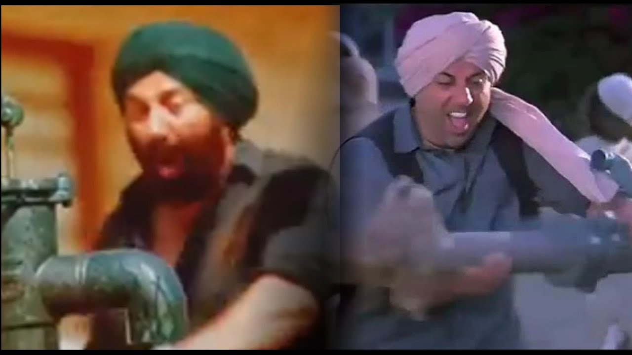 Gadar 1 Vs Gadar 2 Handpump Scene Comparison | Filmy ZN - YouTube