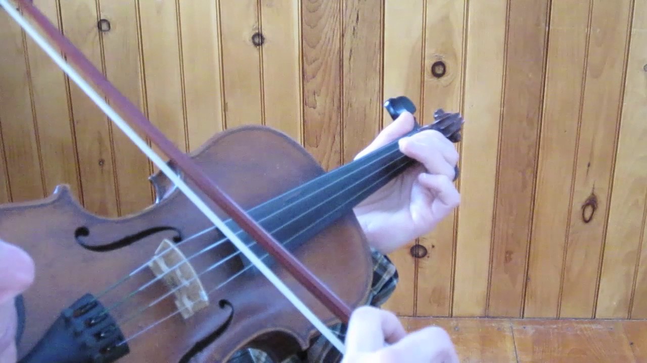 How to play drone notes - Free Fiddle Lesson - YouTube