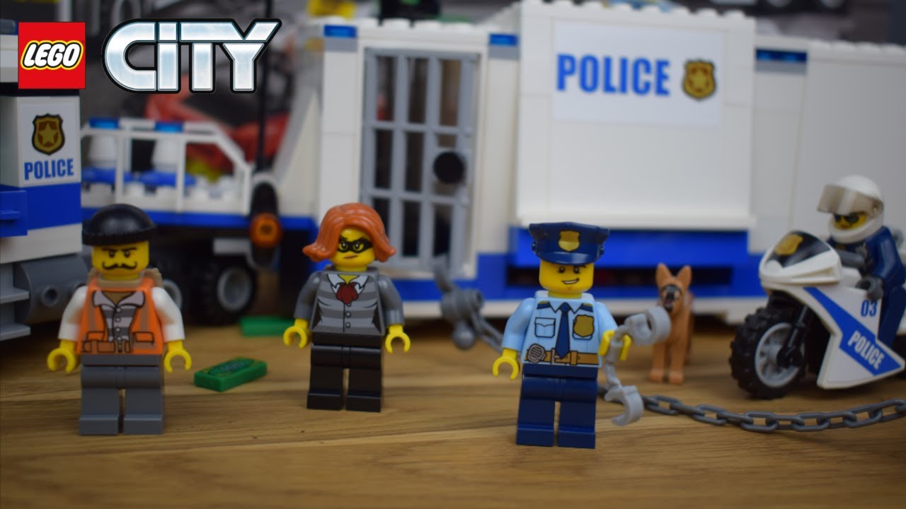 Die Polizei ist da!🚓👮 LEGO City Polizei Mobile Einsatzzentrale - YouTube