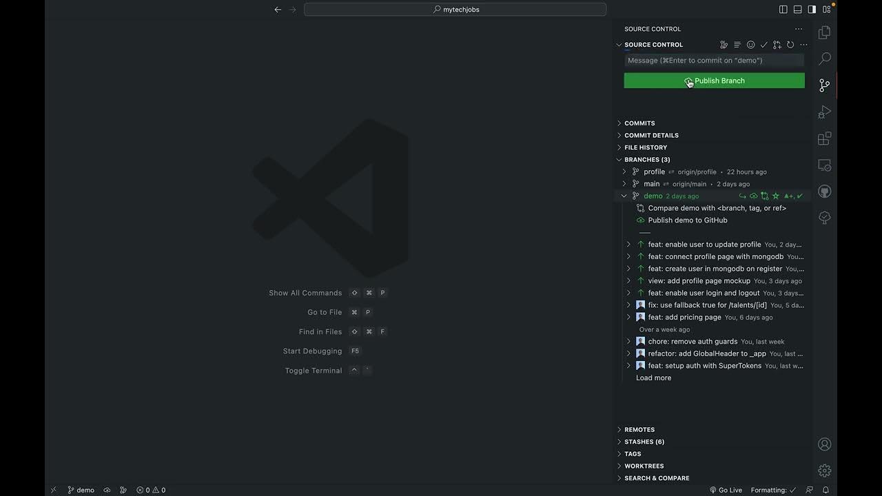 How To Rewrite Multiple Git Commit Message Malay Youtube