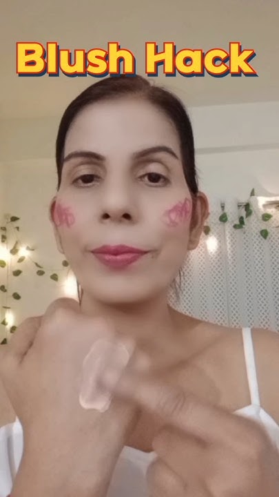 Viral Glowy Blush Hack #shorts #viral #hack #blush #makeup #shortfeed #viralshorts - YouTube