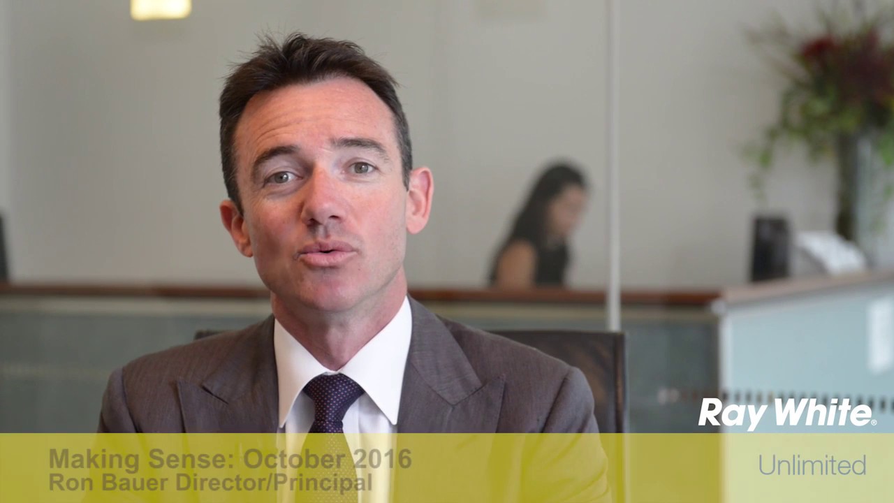 REAL ESTATE REPORT-MARKET REPORT - MAKING SENSE - RON BAUER - DIRECTOR ...