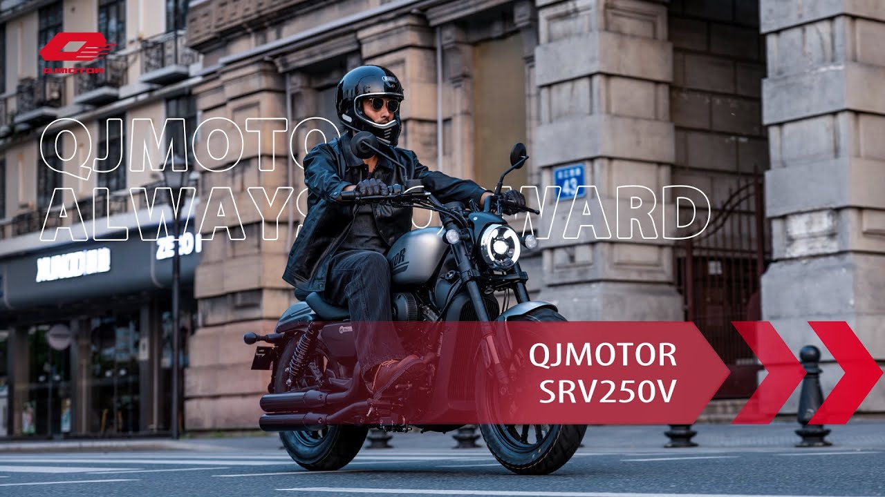 Unleash Power and Style with the QJMOTOR SRV250V - YouTube