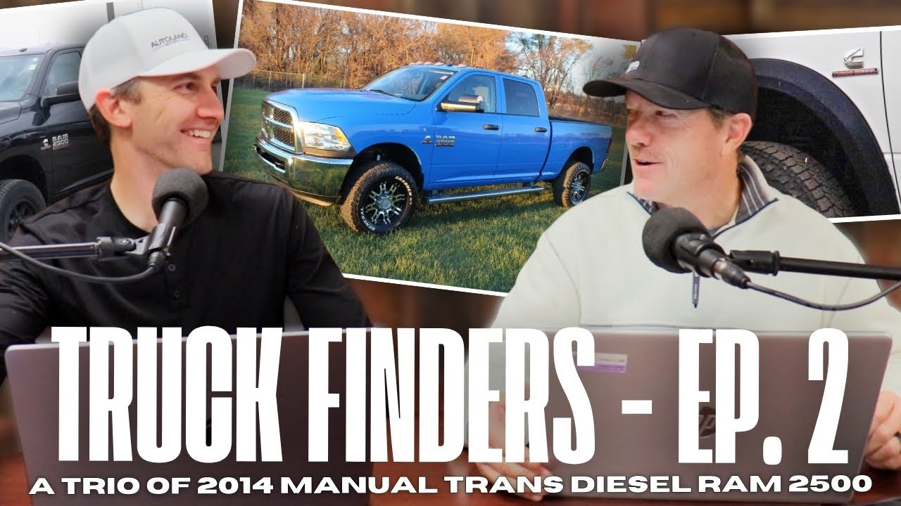 MANUAL RAMS: A Trio of 2014 Manual Trans Diesel RAM 2500 4x4 Crew Cabs ...