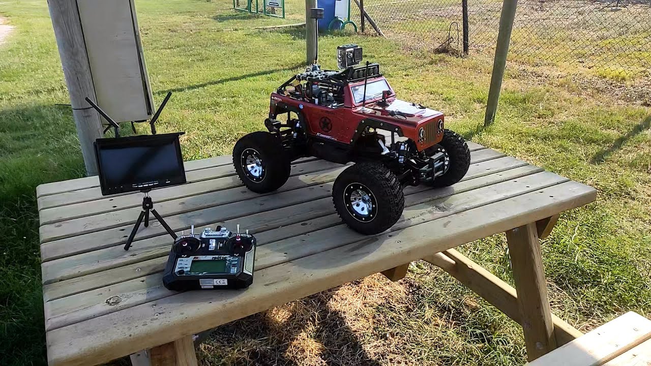 Fpv Rc Car Tbs Crossfire Test - YouTube