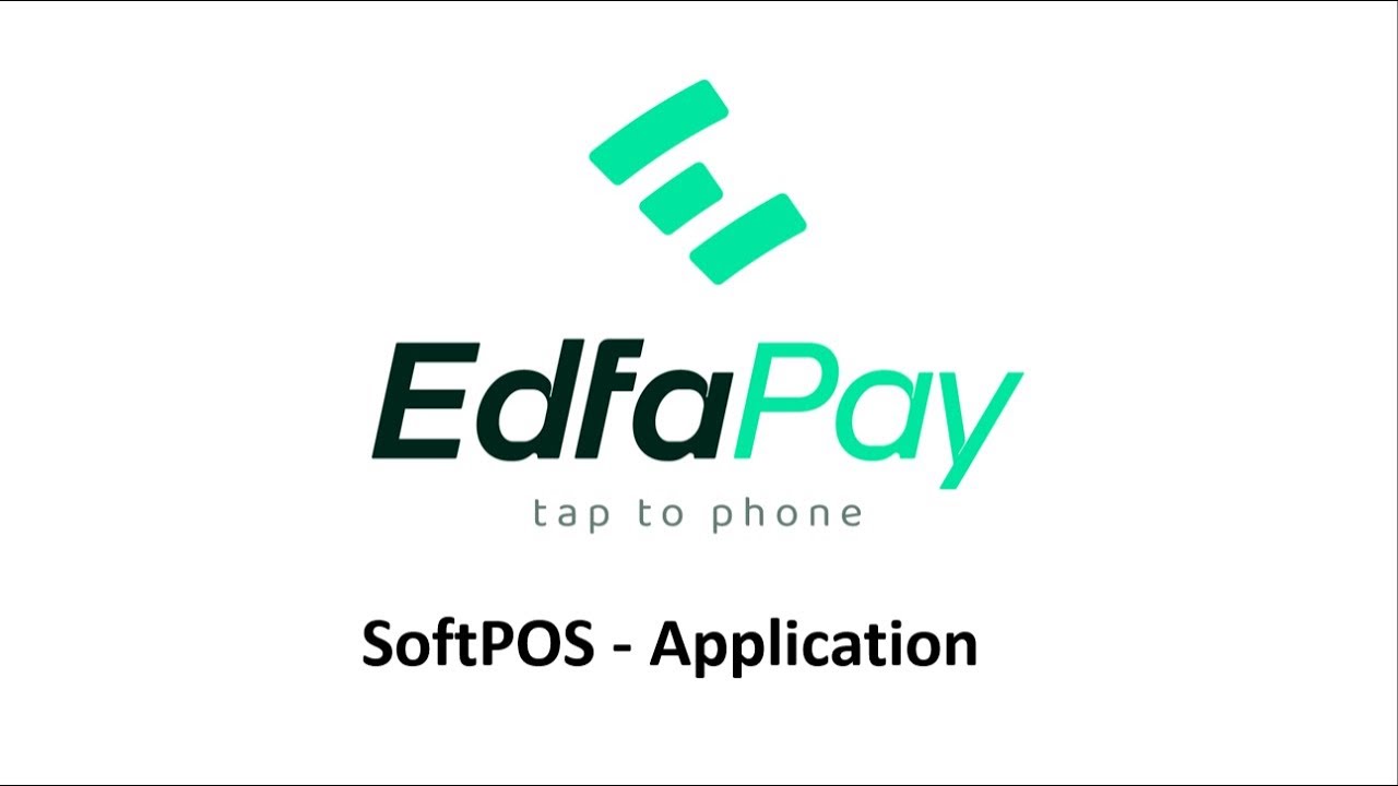 Edfapay Softpos Application - YouTube